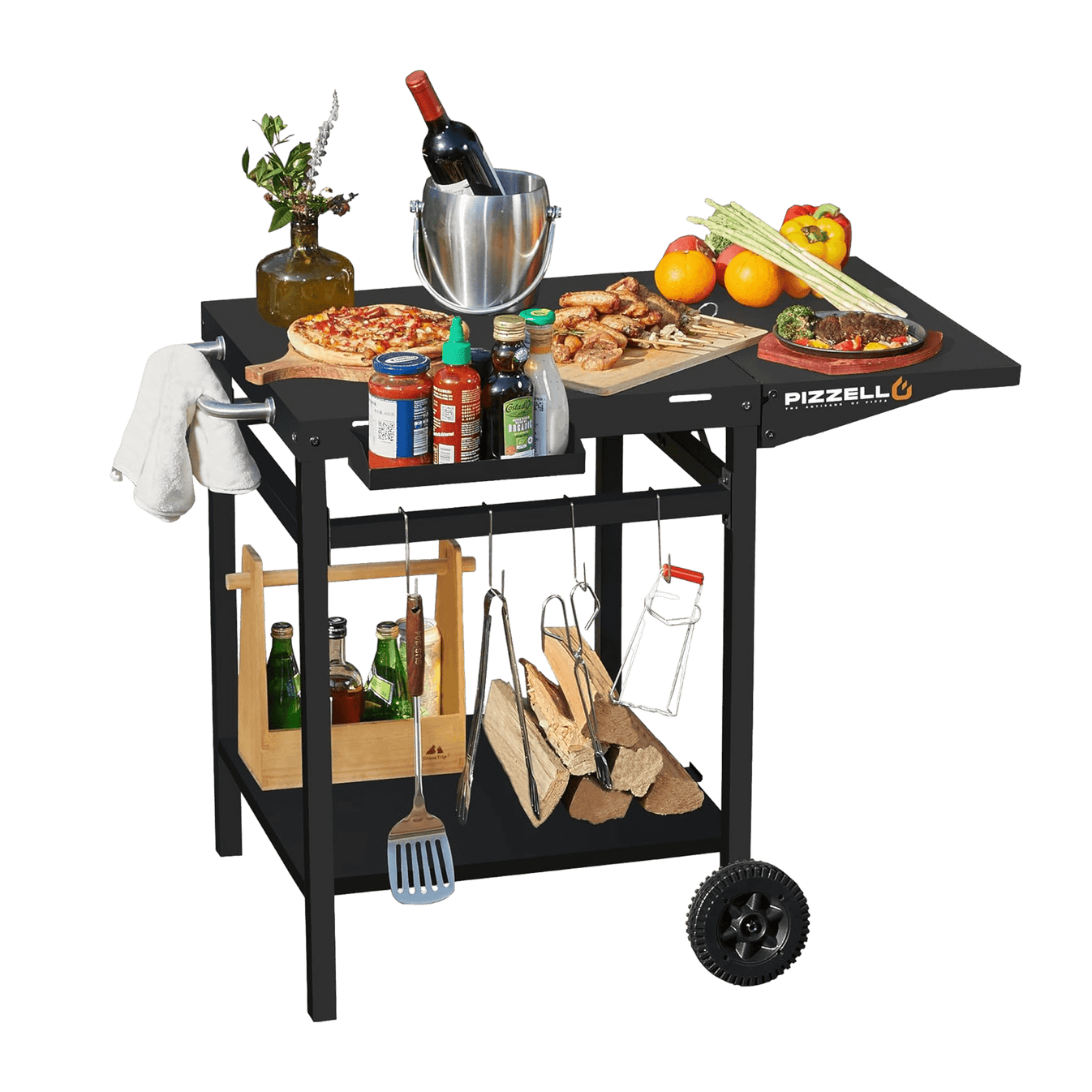 Convenient & Stylish Pizza Oven Trolley | Pizzello